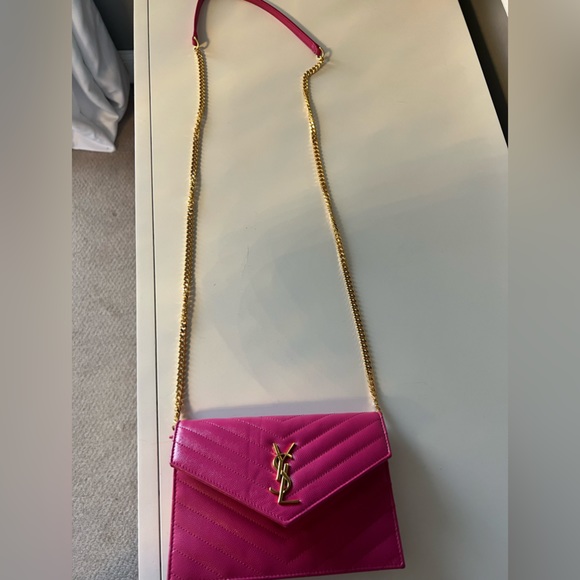 Yves Saint Laurent | Bags | Ysl Classic Monogram Wallet On Chain | Poshmark